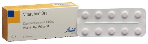 VITARUBIN Oral Filmtabl 1000 mcg 30 Stk - Dr. Noyer Apotheken - Online Shop